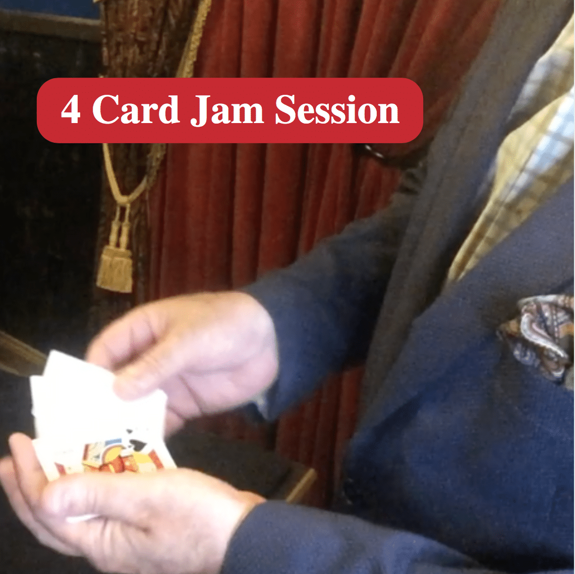 4 Card Jam Session - Theatre Magic - Learn Magic